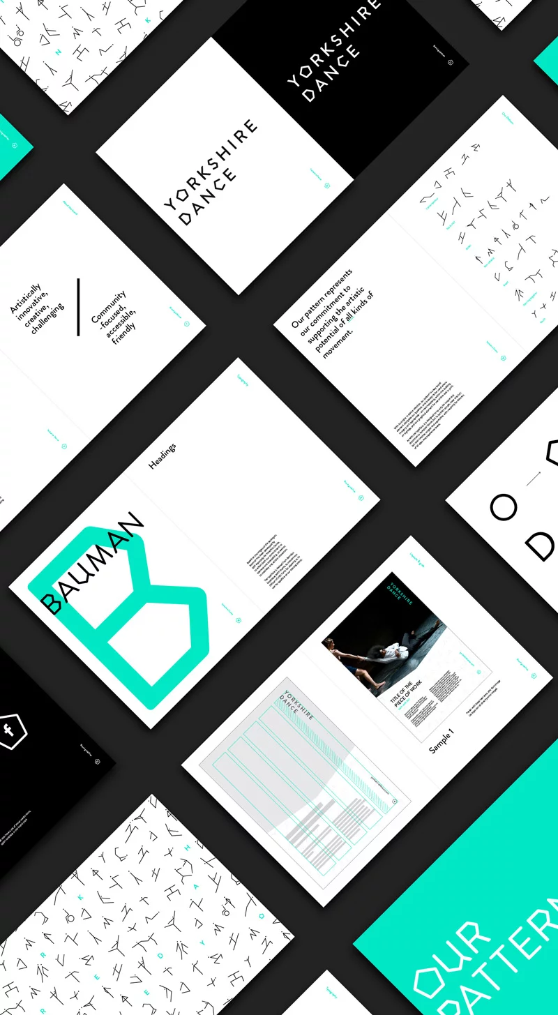 Yorkshire Dance Identity Design – Split