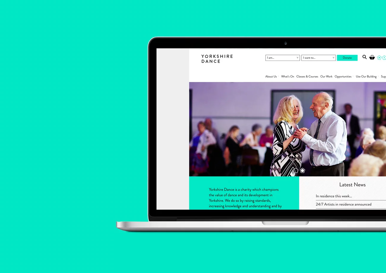 Yorkshire Dance Identity Design – Split